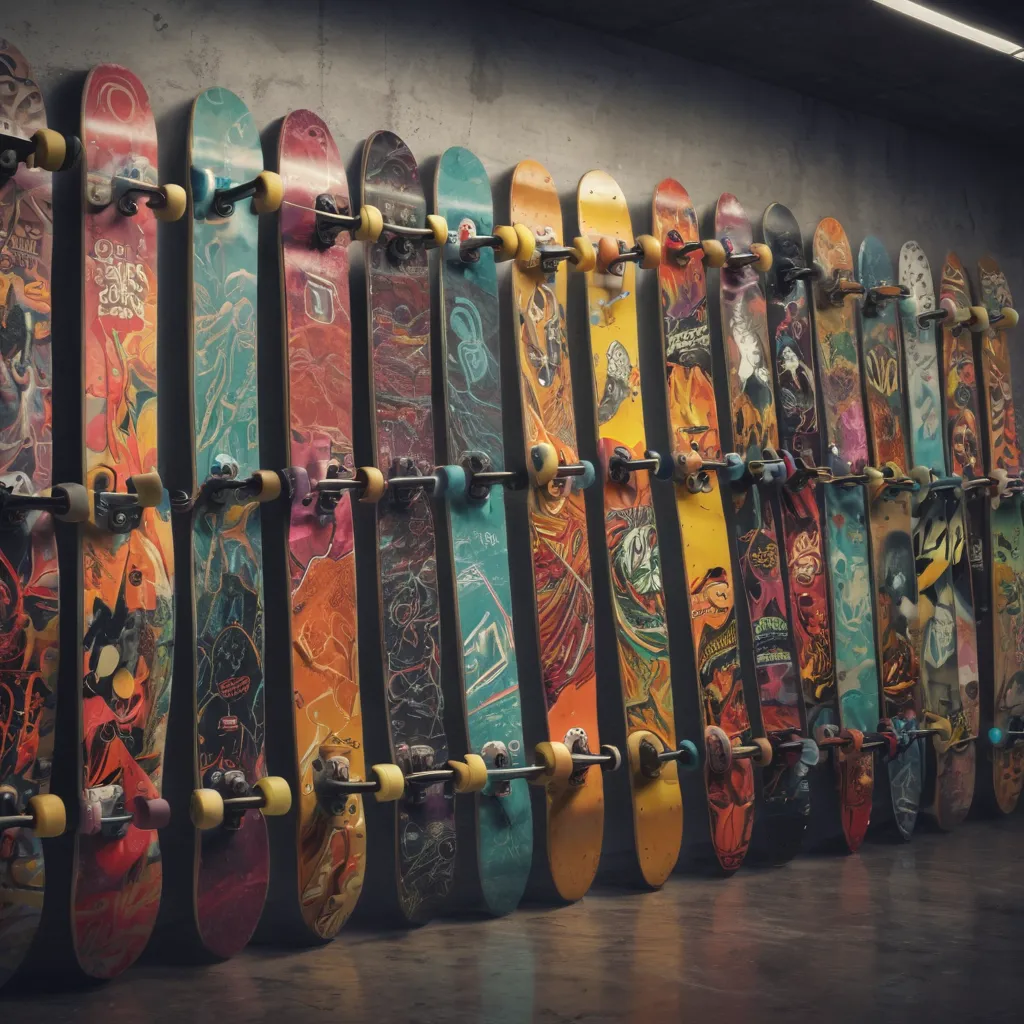 Crafting the Ideal Skateboard Wall Display Guide