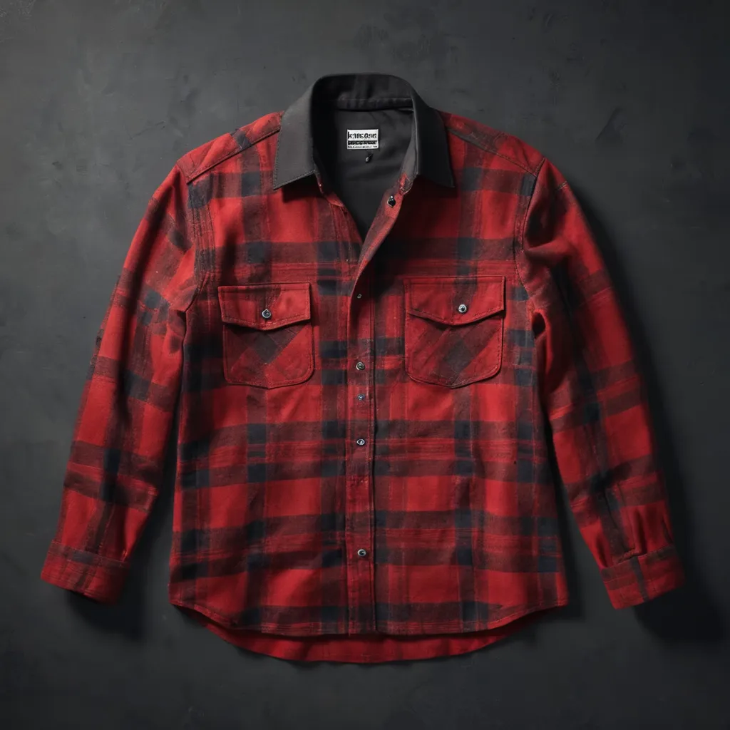 The Timeless Appeal of Men's Red and Black Flannel Shirts