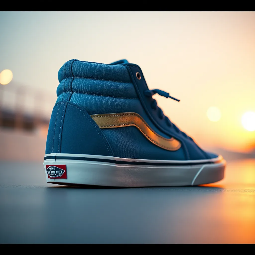 The Vans Sk8 Hi Bolt Blue: Design and Cultural Impact