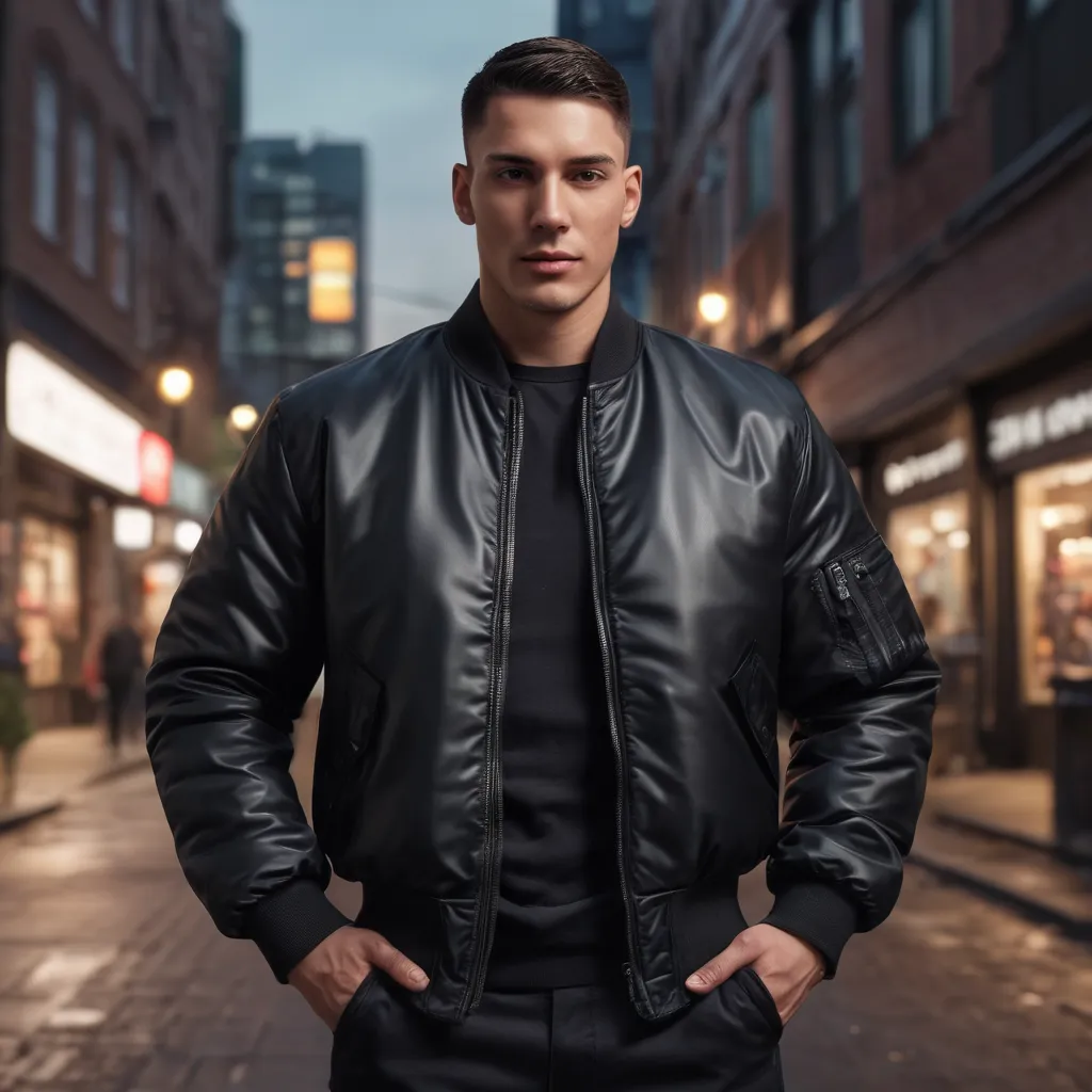 The All Black Bomber Jacket: A Timeless Style Staple